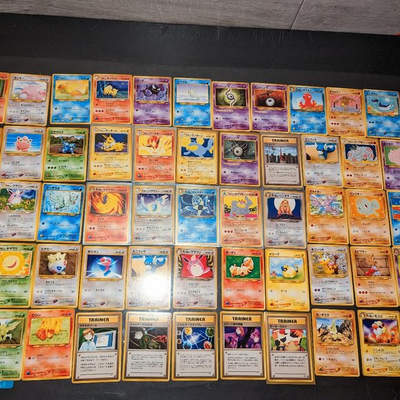 Pokemon | Toys | Pokemon Neo Genesis Non Holo 54 Card Set W Rares ...